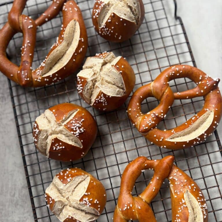 German Pretzel Recipe (Authentic Laugenbrezeln with Real Lye)